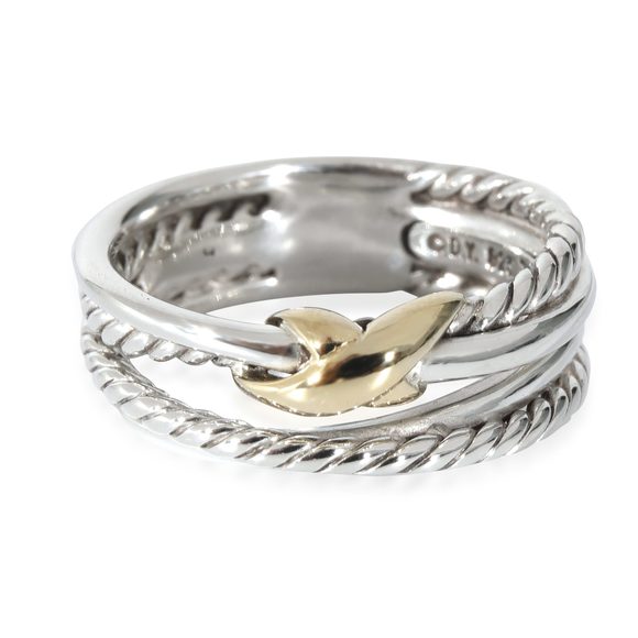 David Yurman | Bags | David Yurman Crossover Ring In 8k Yellow ...